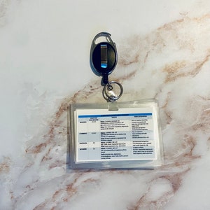 Anesthesia Badge/flash Cards PHYSICAL & DIGITAL BUNDLE - Etsy