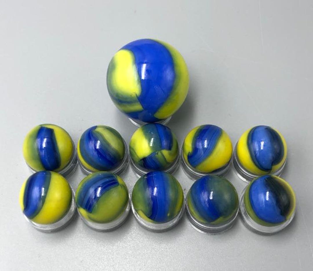 11 Cub Scout Game Set Marbles - Marble King Marbles, 10 Targets and 1 ...