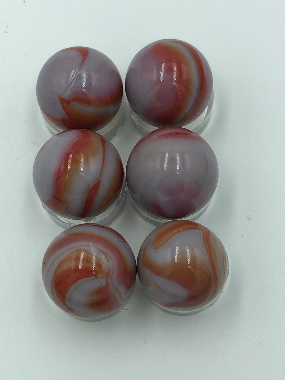 6 T-rex Early Edition Vacor-mega Retired Marbles, for Collectors in a ...