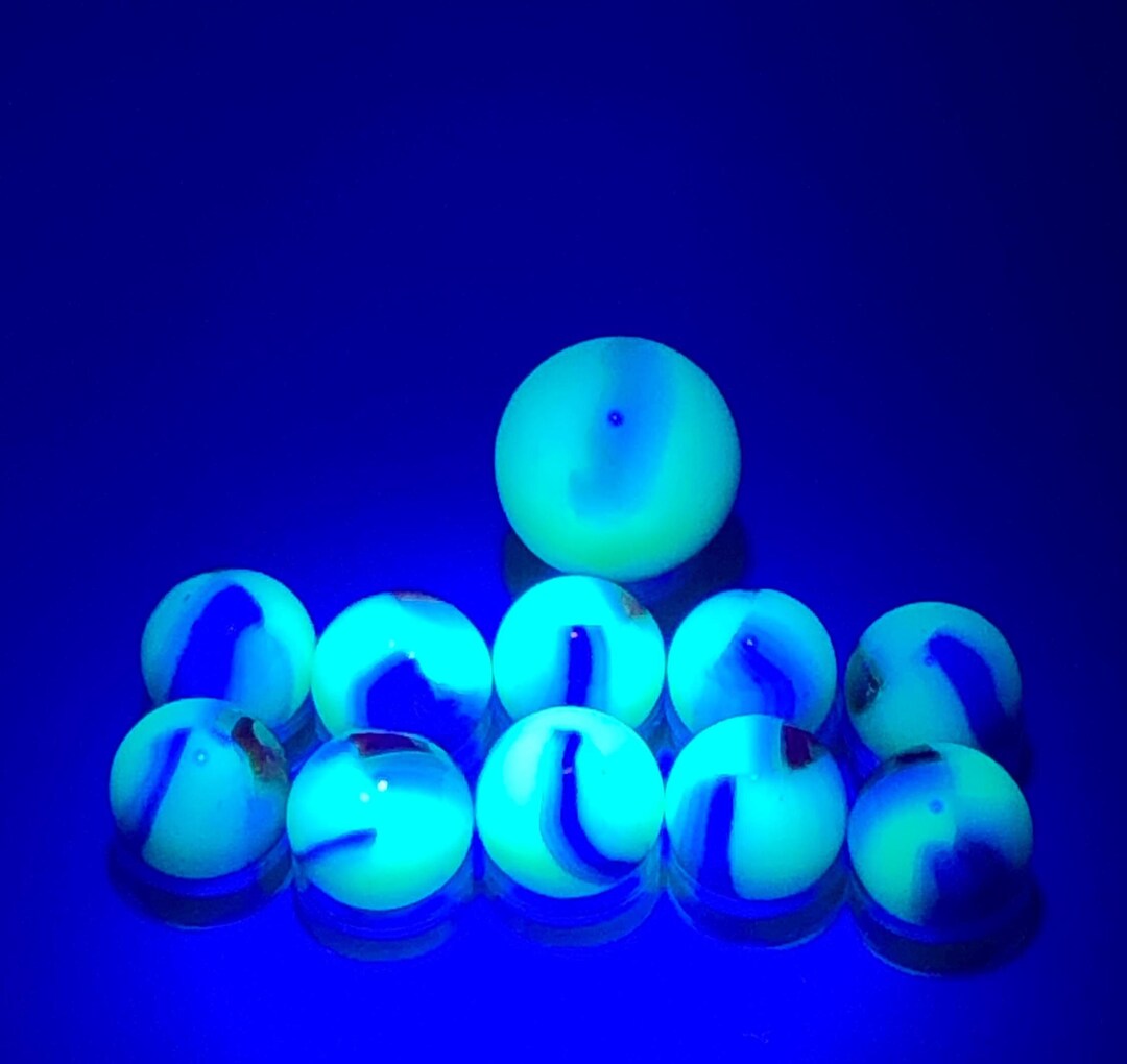 11 UV Patriot Game Set - Marbles, 10 Targets and 1 Shooter for Gaming ...