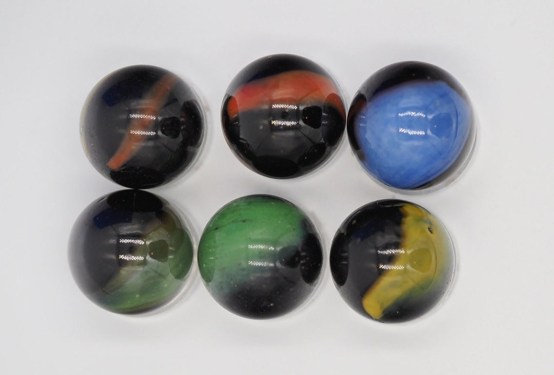 Vacor Black Panther Marbles: Set of 6 - Etsy