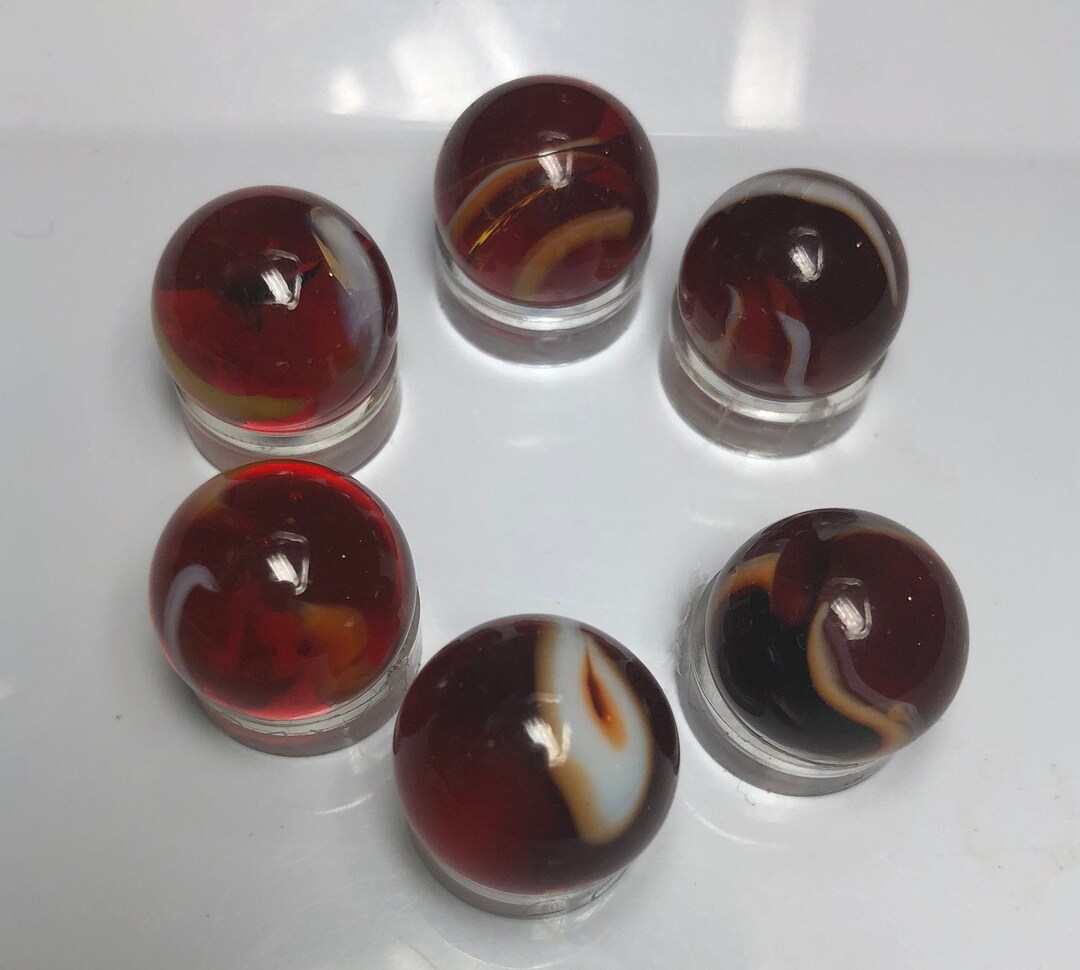 6 Vacor rooster Rare Retired Early Edition Marbles for Collectors - Etsy