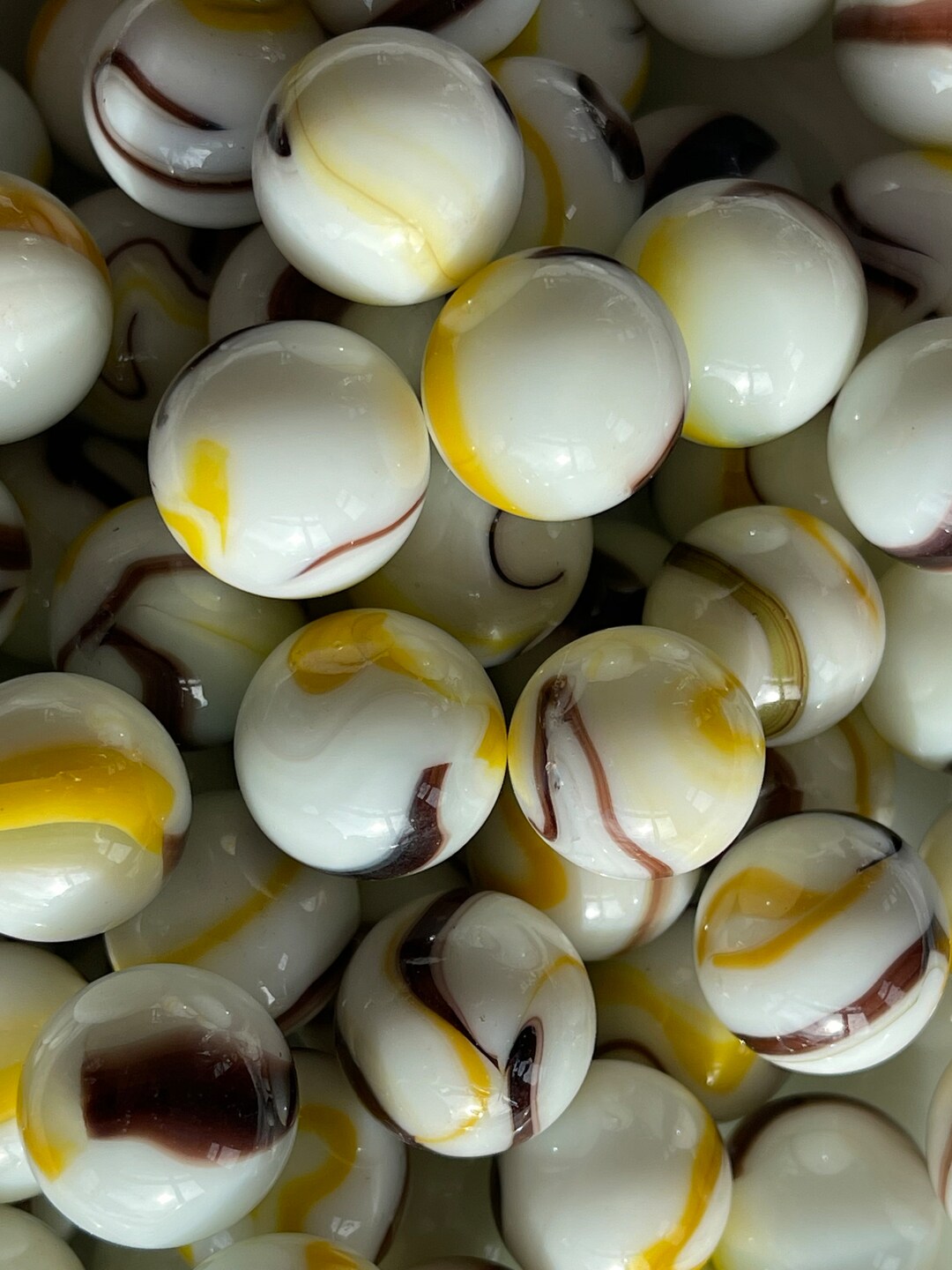 6 Vacor morgan Aka penguin Marbles for Collectors in a Gift Box - Etsy