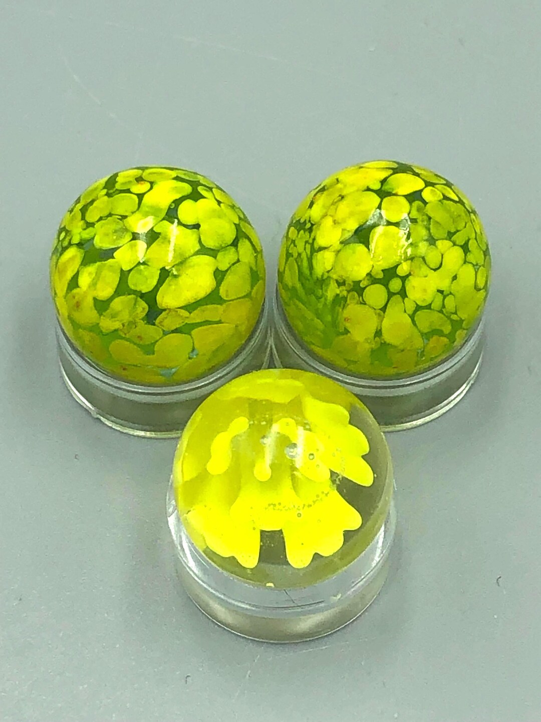 Art Glass Swirl Marbles .63": Set of 3 - Etsy