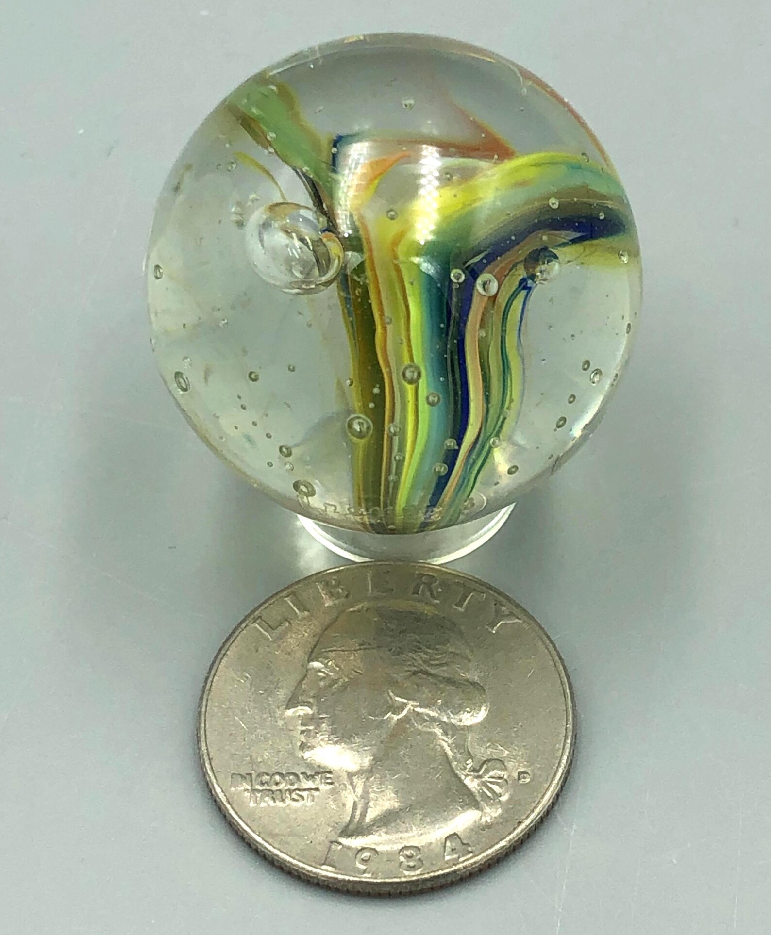 Trumpet Tulip 1.21" Boulder: Art Glass by Tulip Irene R - Etsy