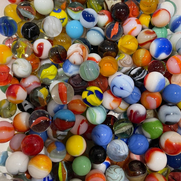 Vintage Marbles - Etsy