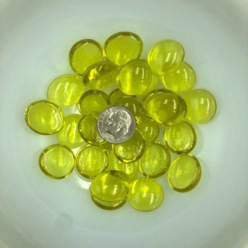 Flat Marbles - Etsy