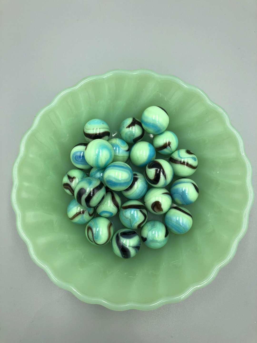 12 butterfly Marbles Vacor/mega Marbles for Games, Decor, Crafts or ...