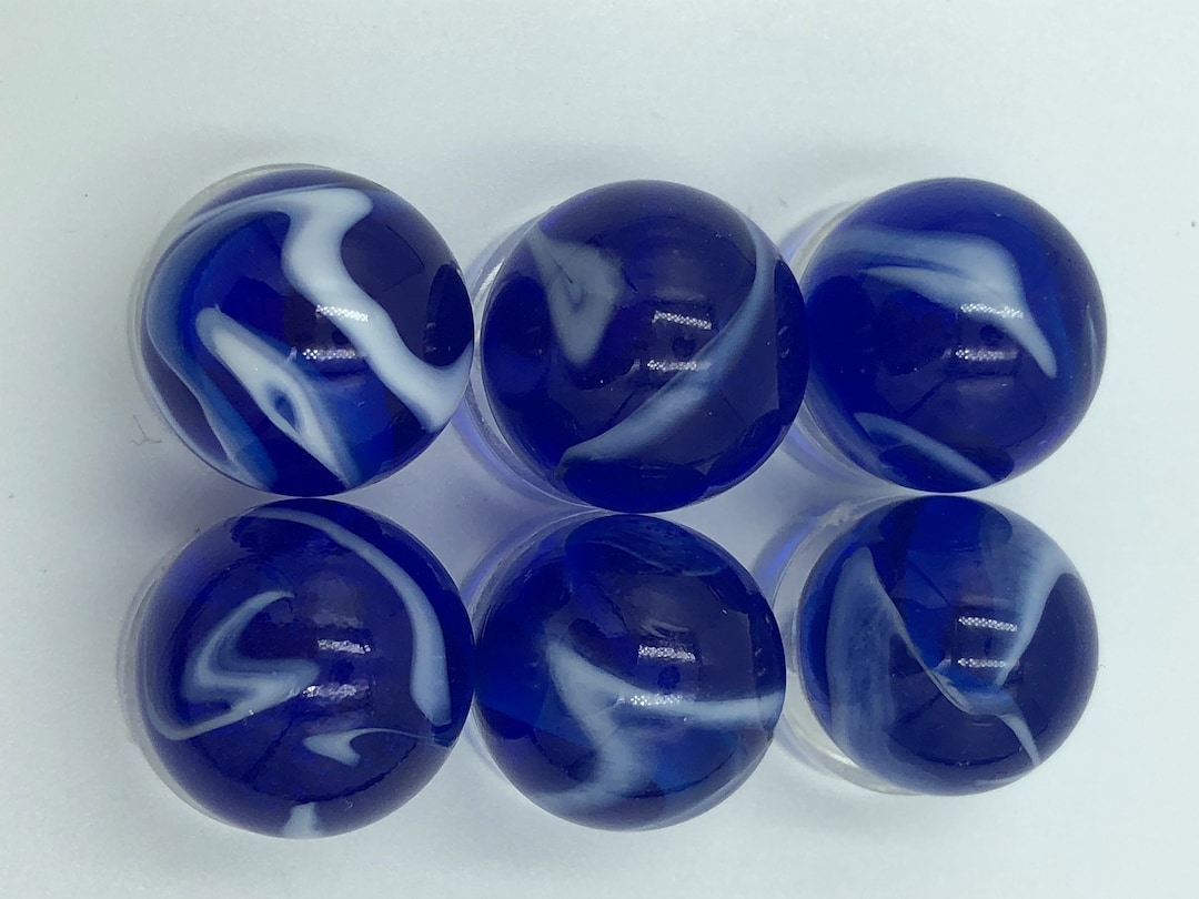 6 neptune Marbles Vacor/mega Marbles for Collectors - Etsy