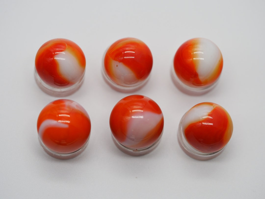6 koi Fish Marbles Vacor/mega Marbles for Collectors in a Gift Box - Etsy