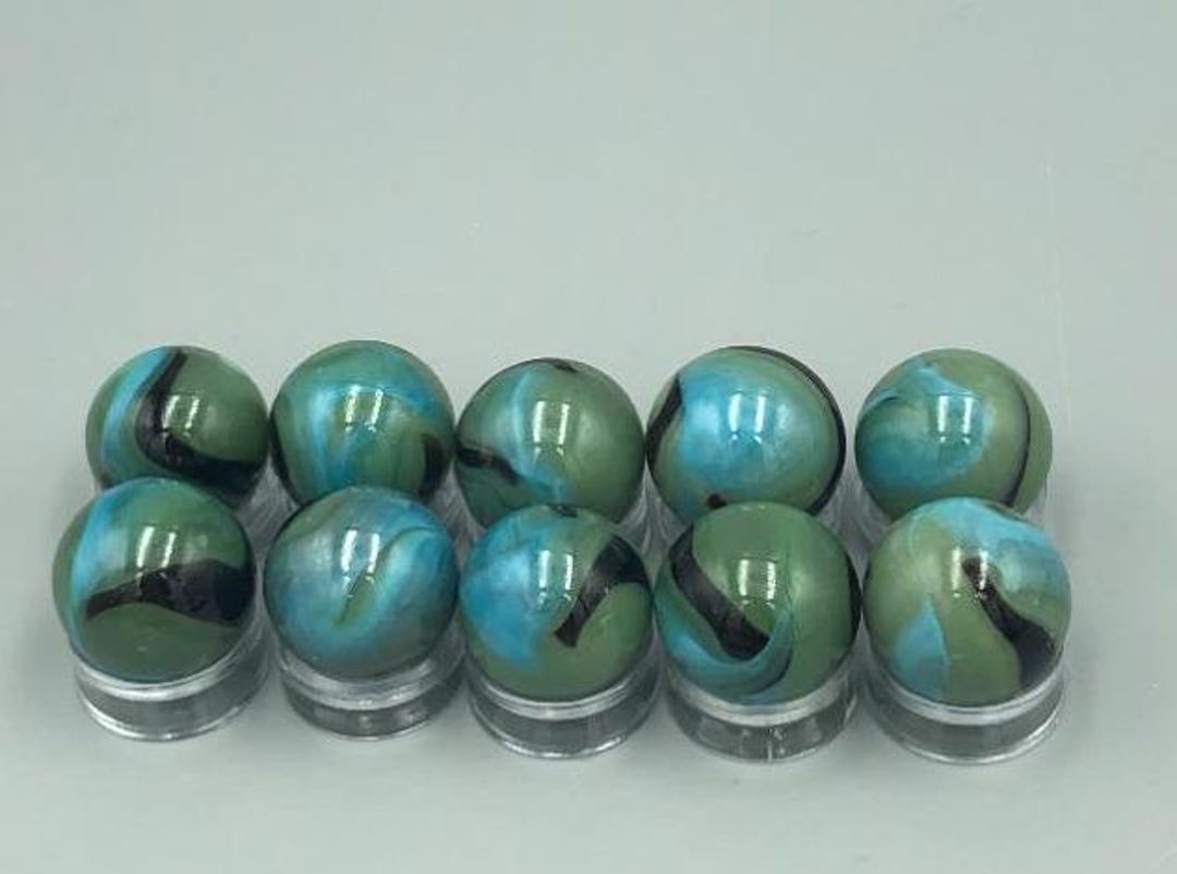 10 HTF Dark butterfly Target Marbles Retired Vacor/mega Marbles, 10 ...