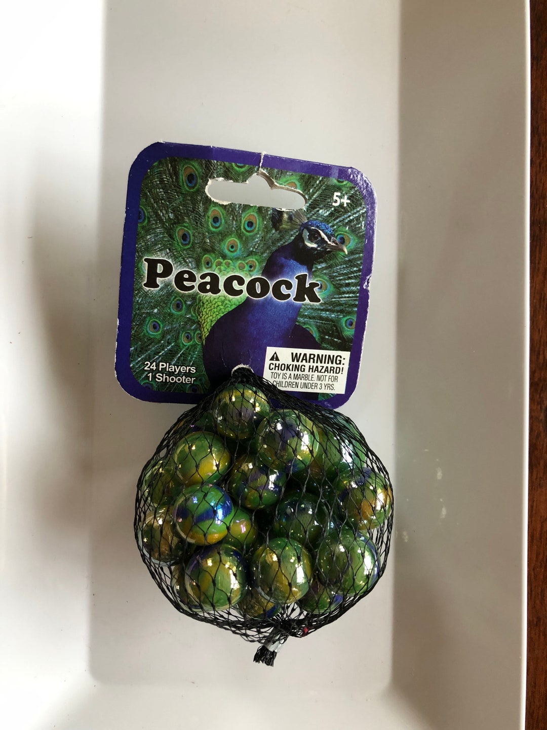 Vacor peacock Original Rare Marble Bag for Collectors - Etsy