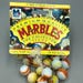 25 Mixed Color Pearly Game Marbles - Solid Color Glass Target Marbles ...