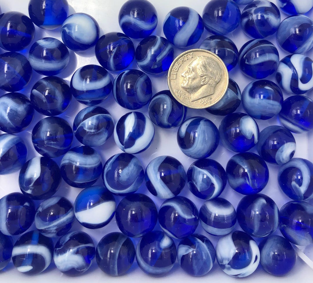Vacor Neptune Small 0.59" or Less Marbles: Set of 25 - Etsy