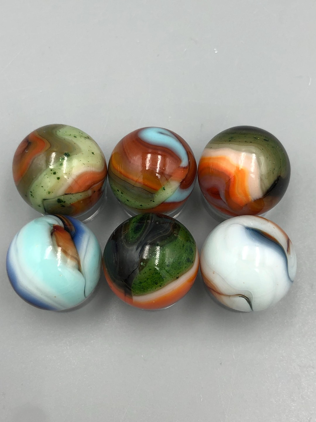 JABO Tom Jinks Run Cassic Swirls - 5+ Color With Aventurine .72": Set ...