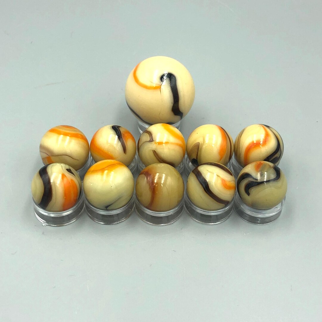 11 "giraffe" Game Set Marbles - 10 Vacor Targets and 1 Shooter, for ...