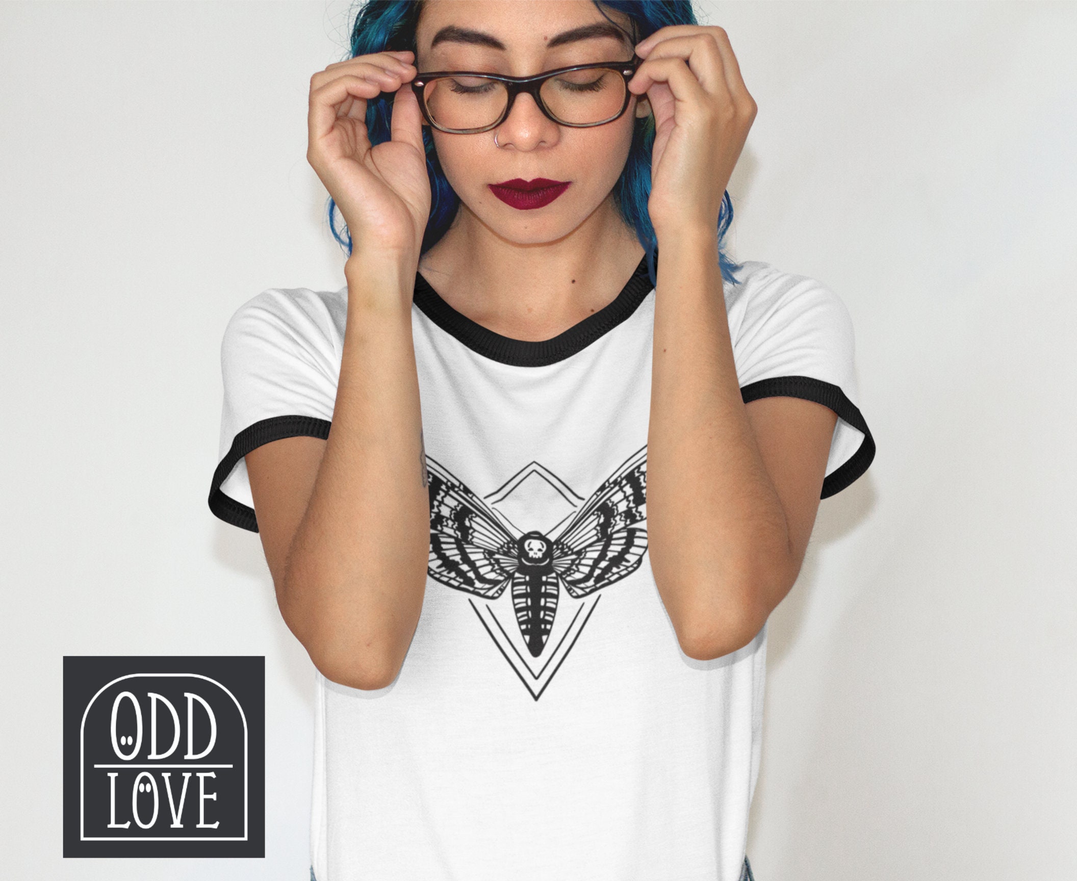 Death's Head Hawkmoth Halloween SVG, DXF, EPS, Deathling Oddity Cut ...