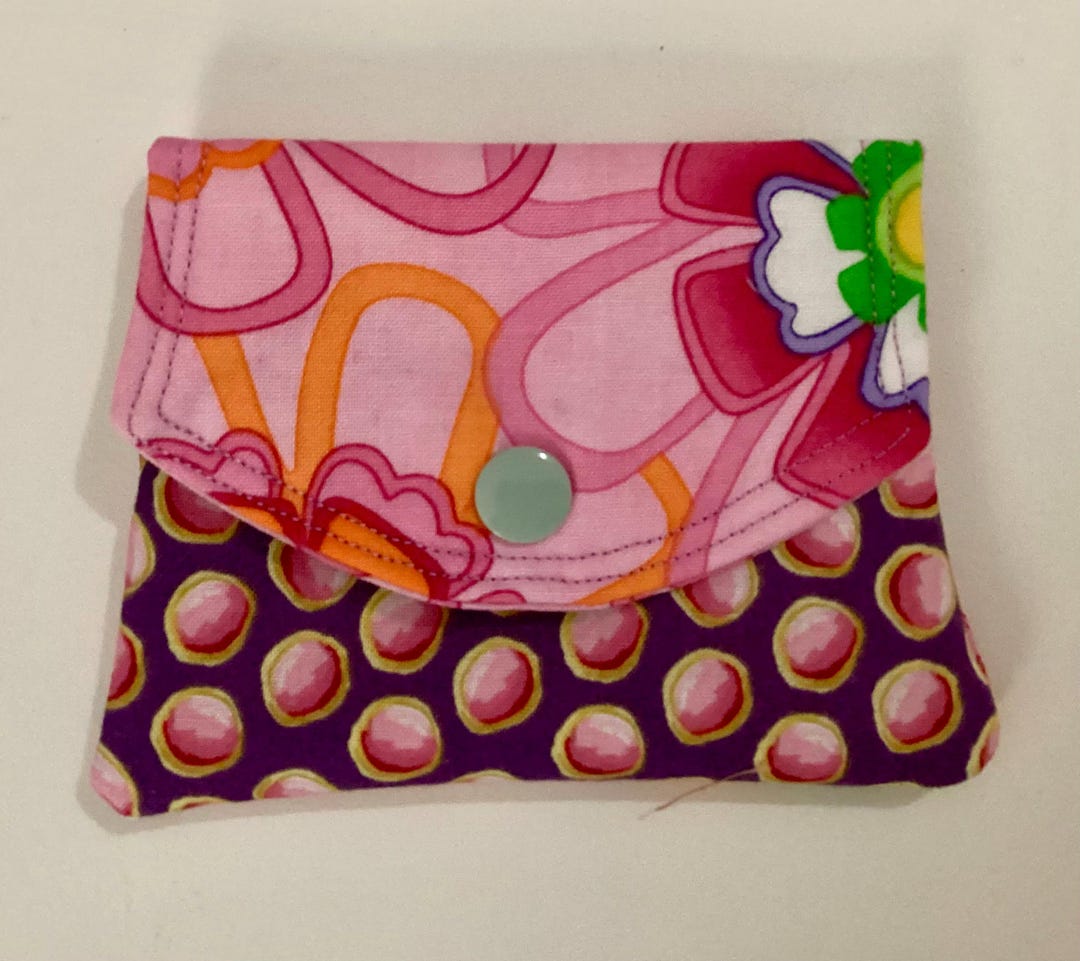 3 Pocket Mini Credit Card Drivers License Holder - Machine Washable - Etsy