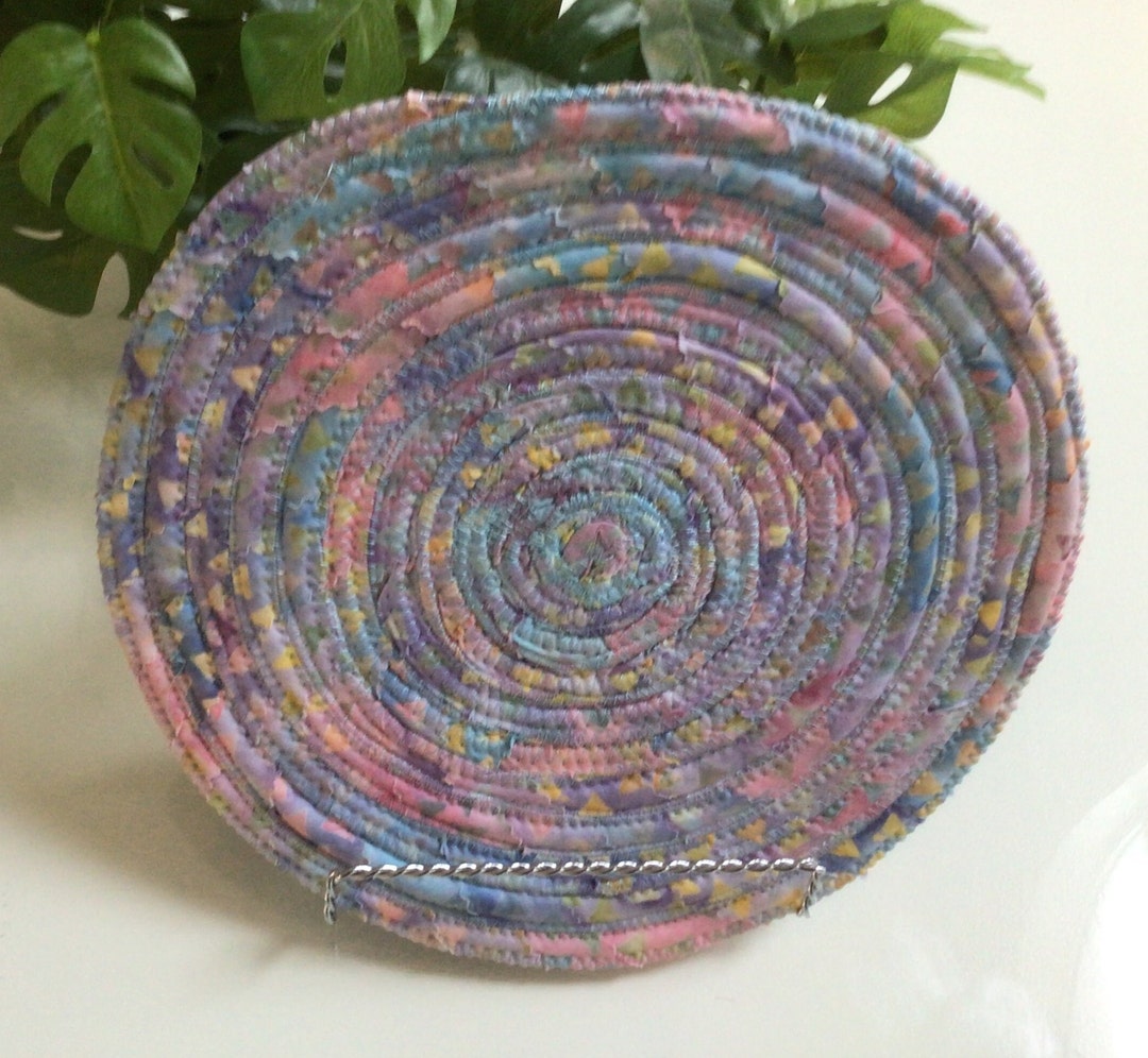 Wrapped Rope Coaster - Hot Plate - Plant Coaster - Etsy