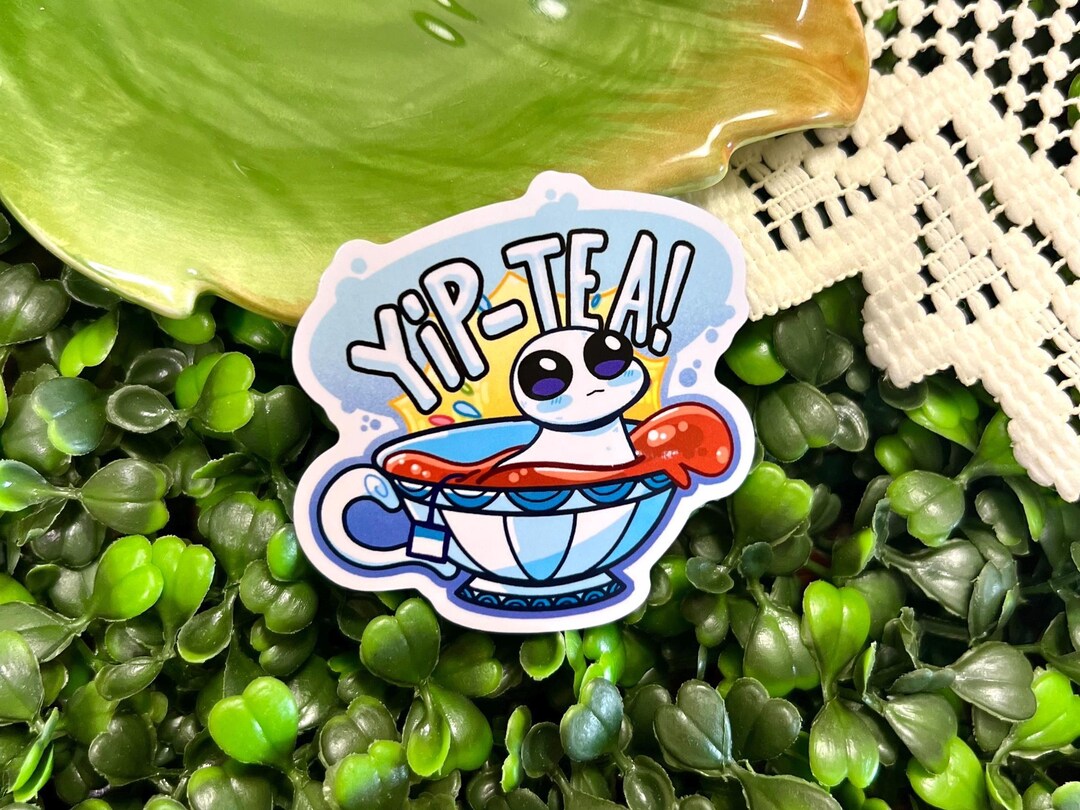 Yip-tea Vinyl Sticker - Yippee Creature - TBH Creature - Autism ...
