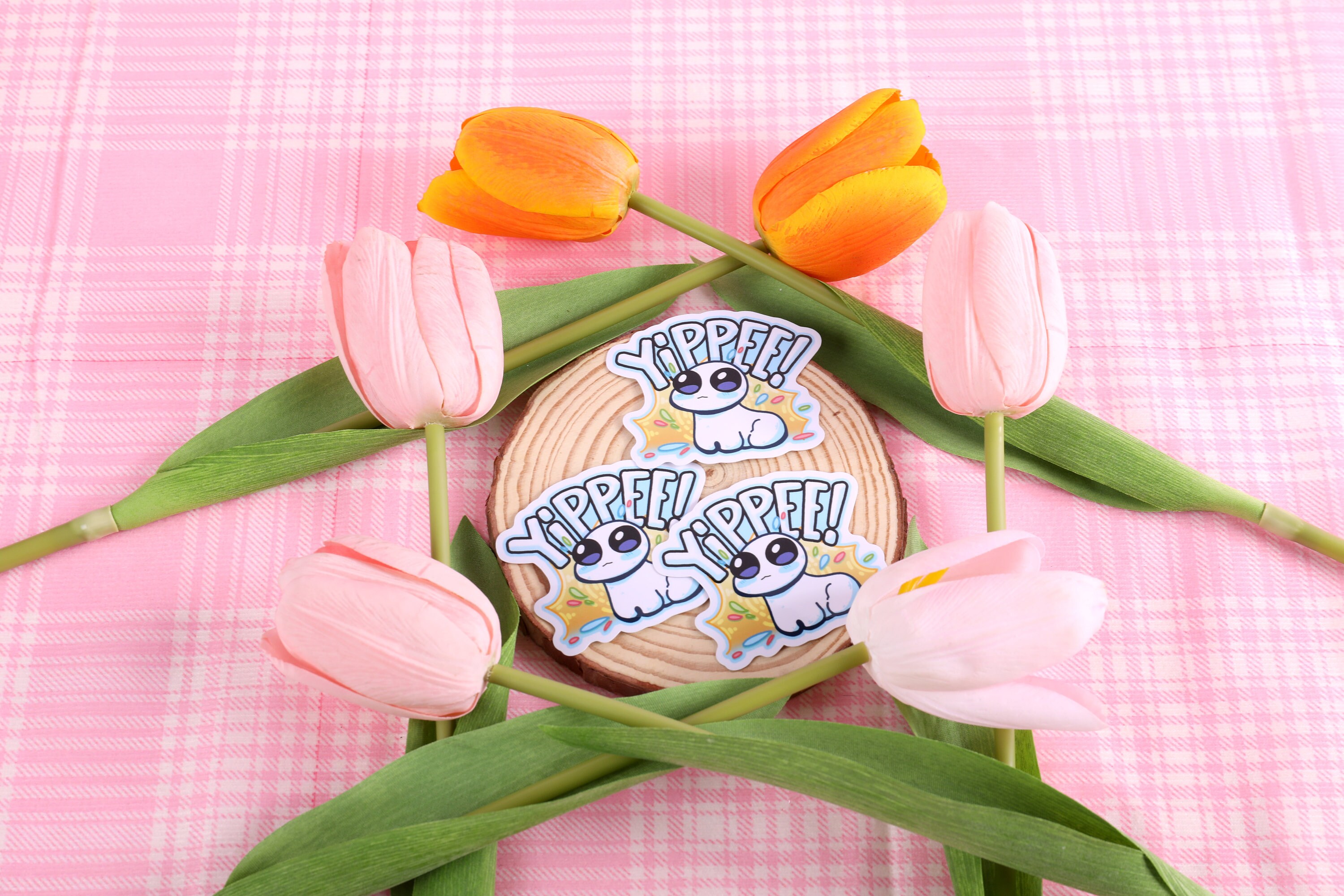 Yippee Vinyl Sticker - Etsy