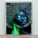 Cosmic Afro Goddess Digital Download Art Print, Instant, Celestial ...