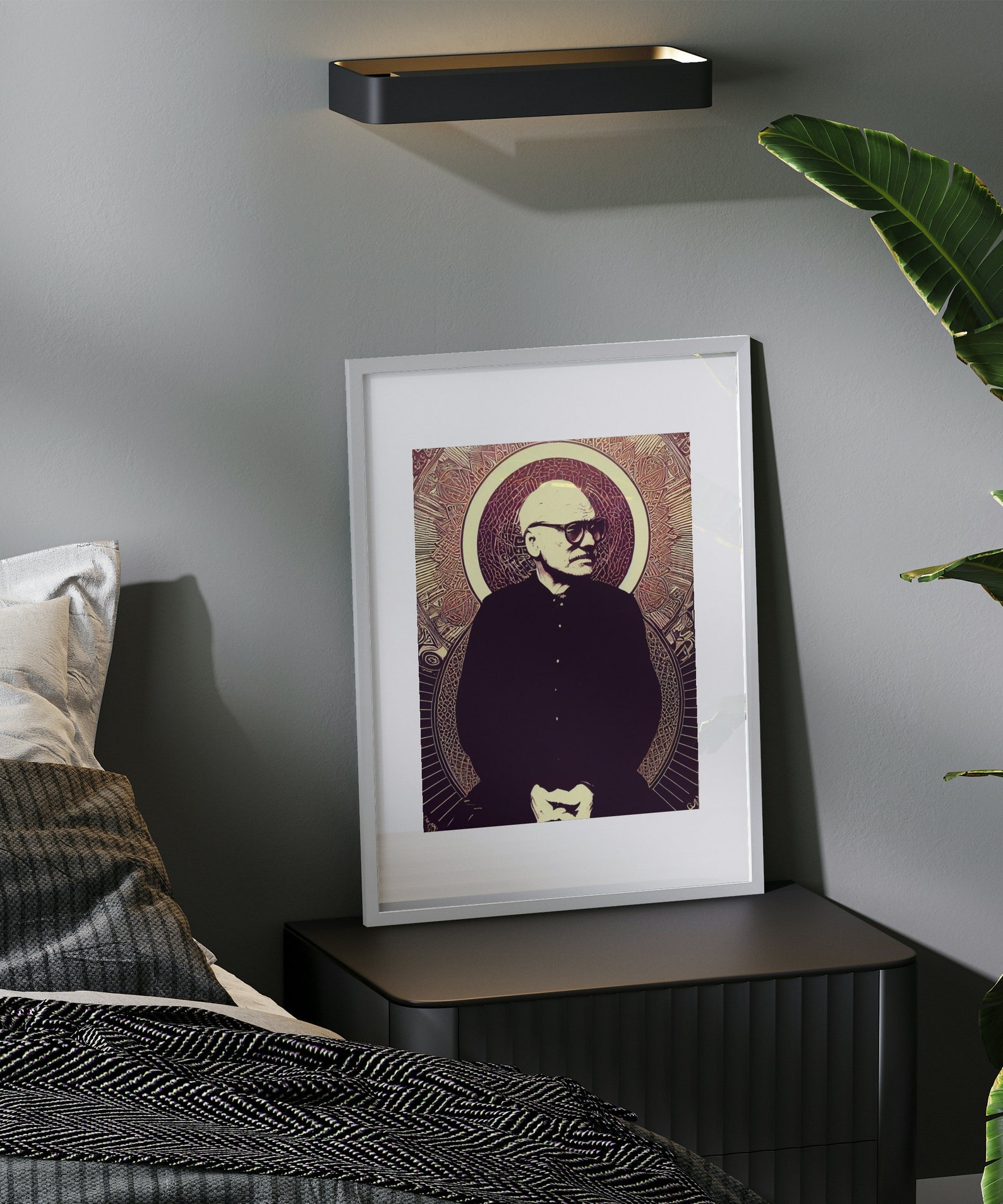 Shamanic Carl Jung Art Print Retro Pop Art Digital Art Poster Jungian Printable Art 8x10