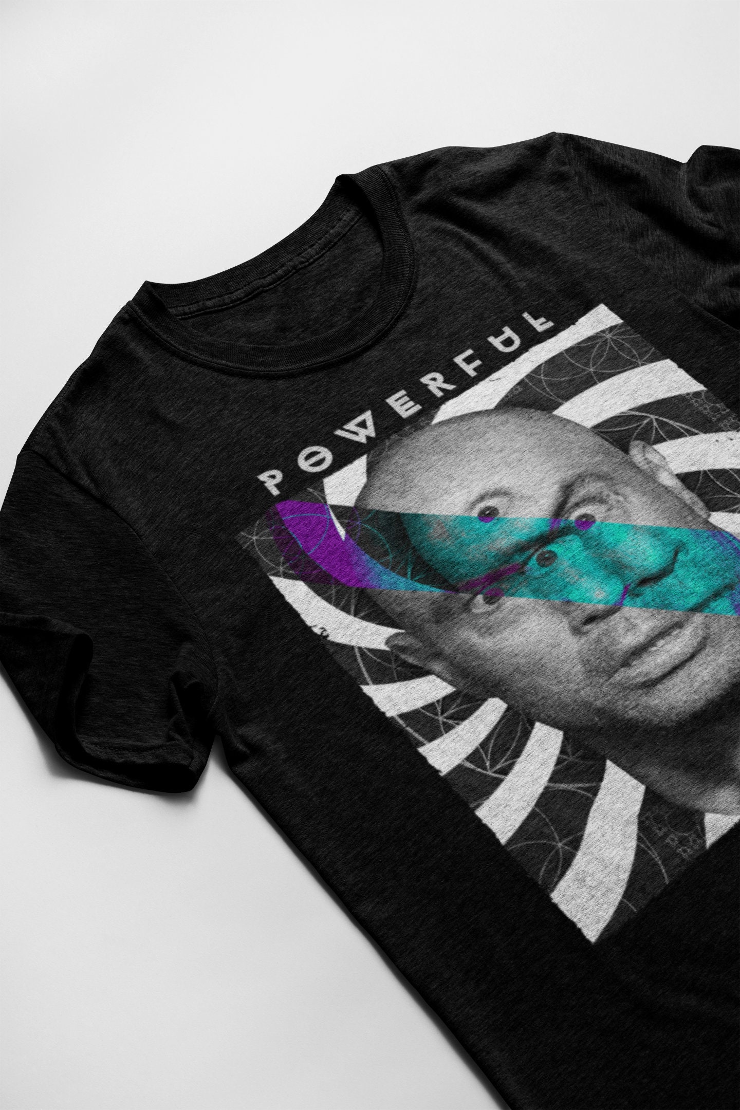 The Powerful Joe Rogan Unisex Jersey Short Sleeve Tee / JRE Third Eye ...