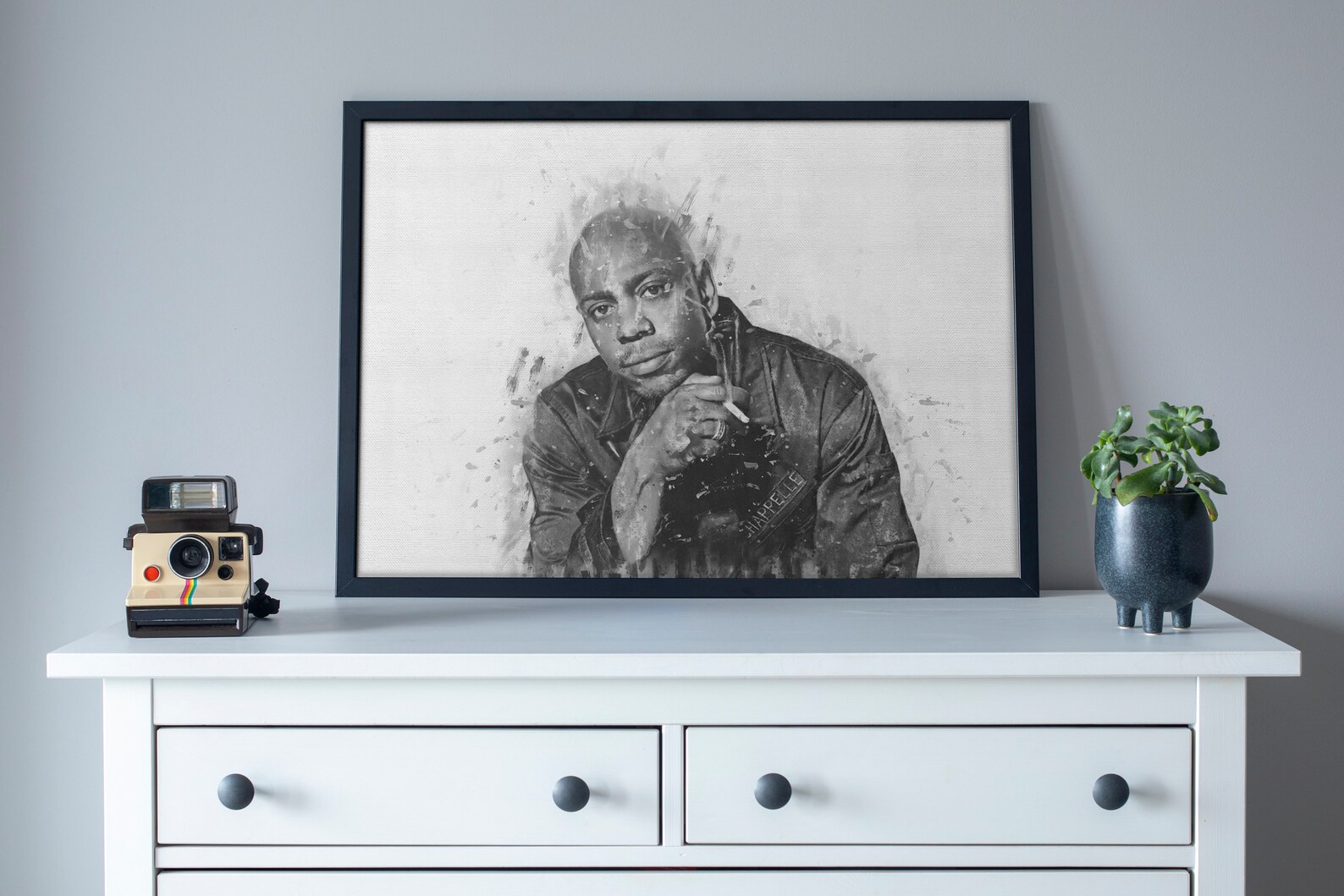 Dave Chappelle Smoking Fine Art Print / Chappelle Poster / Dave ...