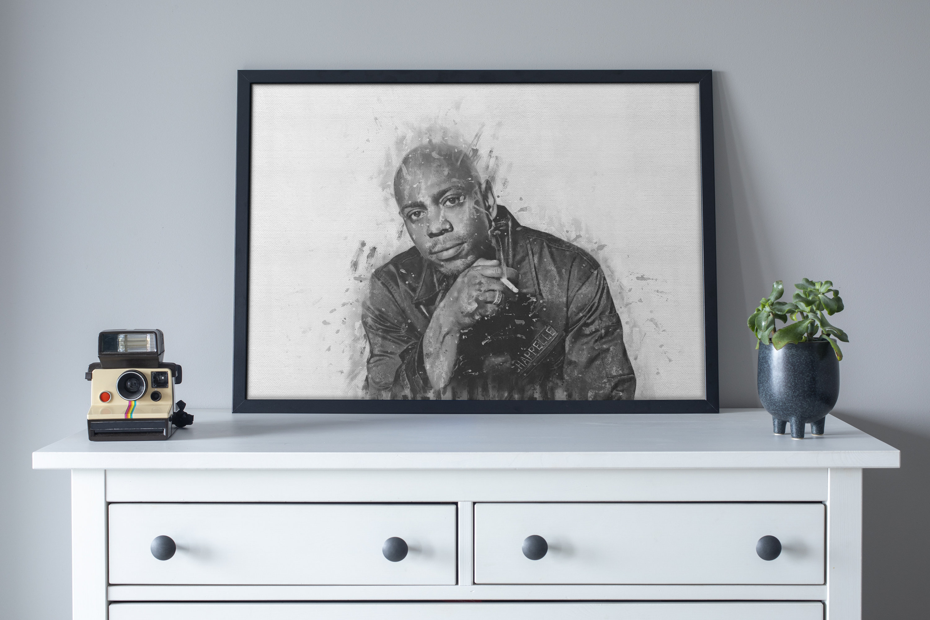 Dave Chappelle Smoking Fine Art Print / Chappelle Poster / Dave ...