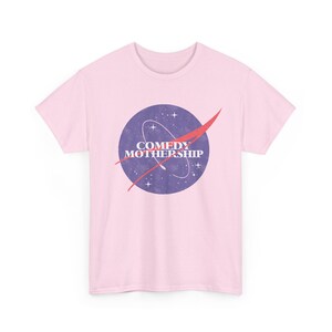 Joe Rogan Comedy Mothership Parody Logo Tee - Unisex Heavy Cotton T ...