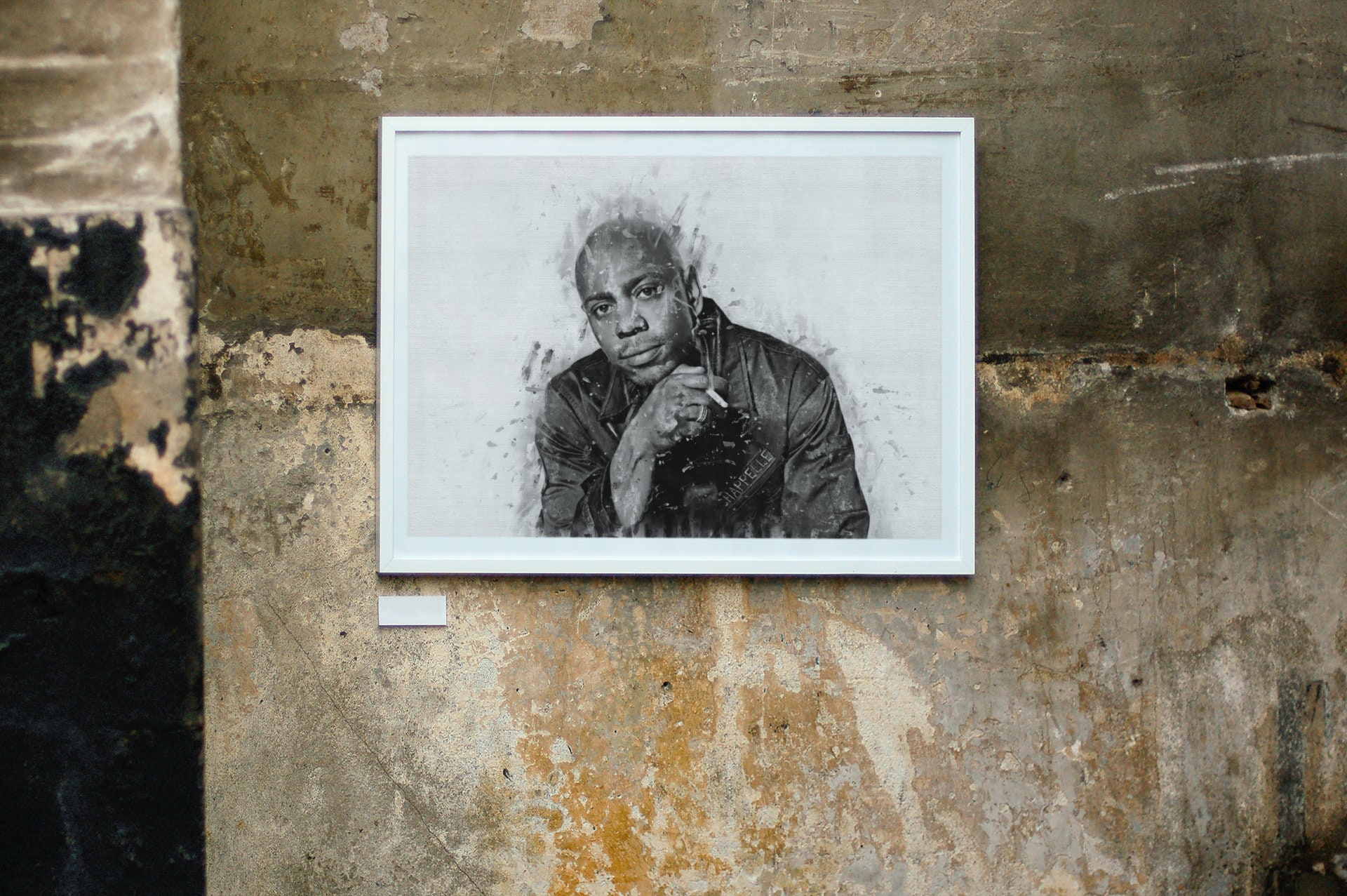 Dave Chappelle Smoking Fine Art Print / Chappelle Poster / Dave ...