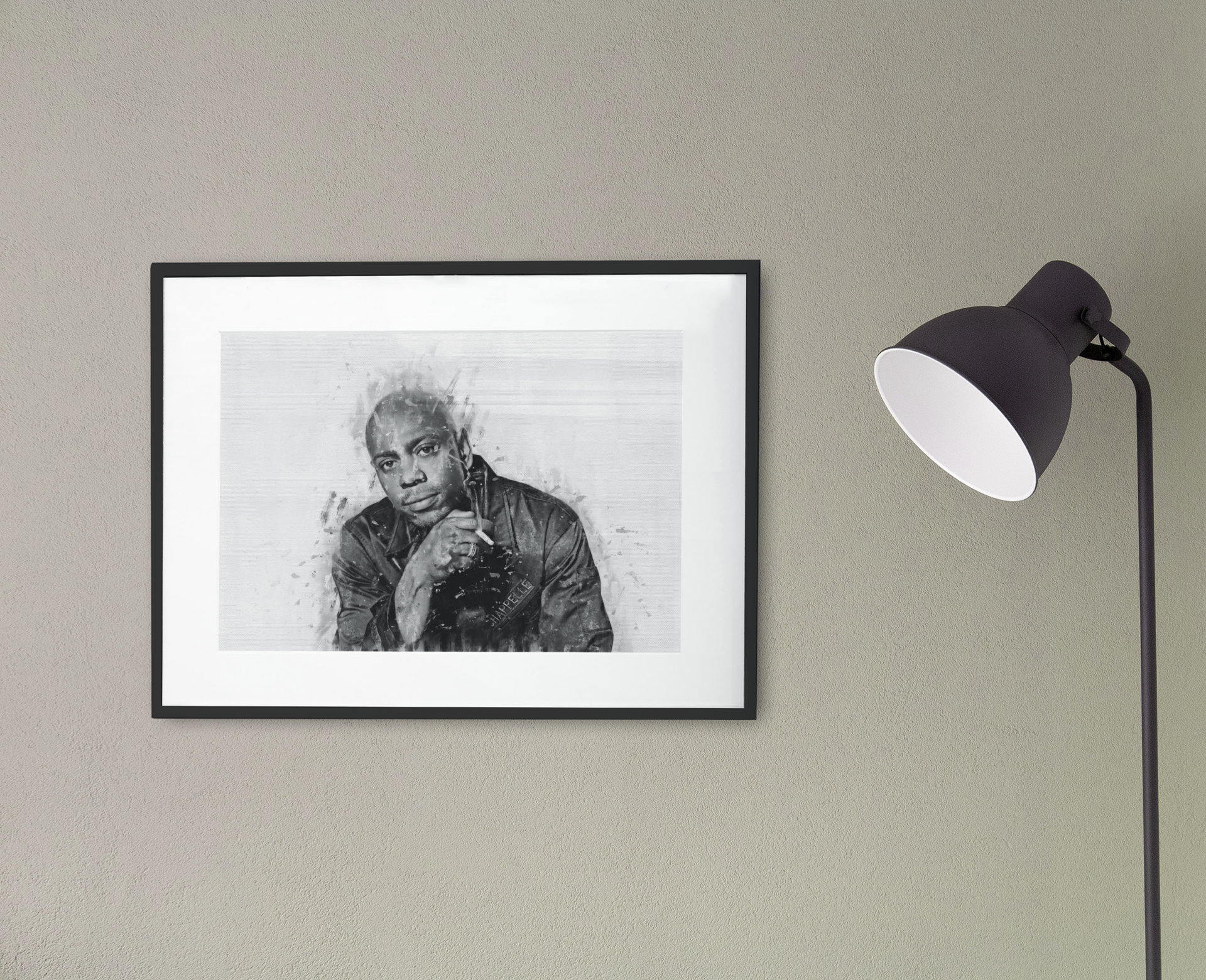 Dave Chappelle Smoking Fine Art Print / Chappelle Poster / - Etsy