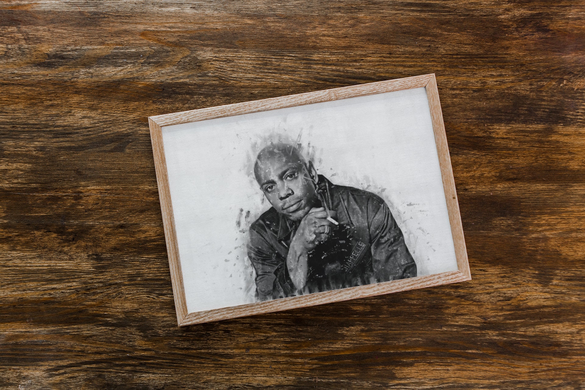 Dave Chappelle Smoking Fine Art Print / Chappelle Poster / - Etsy