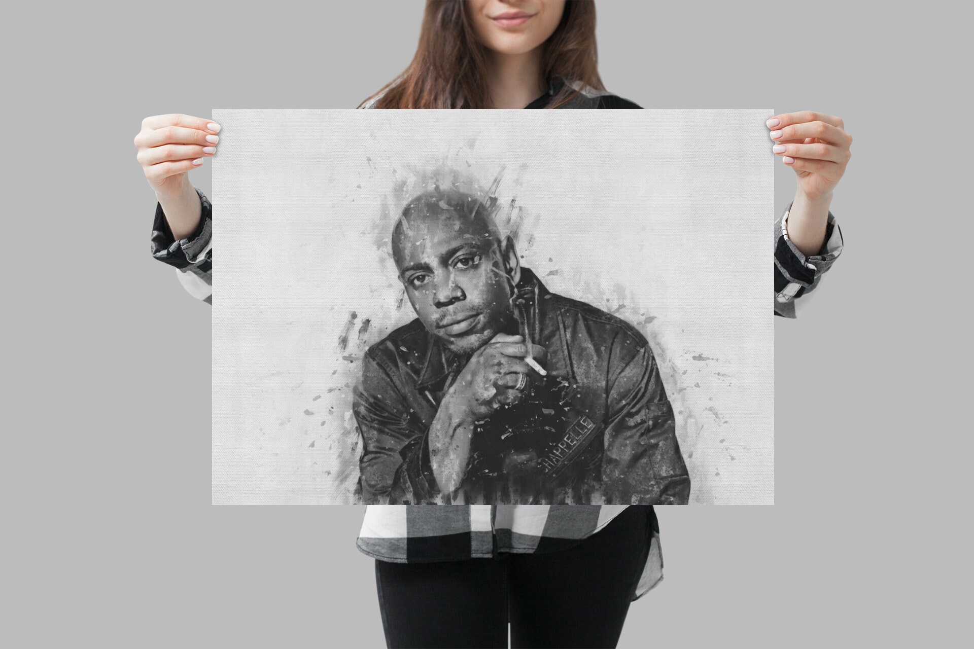 Dave Chappelle Smoking Fine Art Print / Chappelle Poster / Dave ...