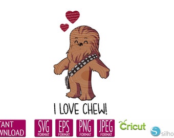 Chewbacca svg | Etsy
