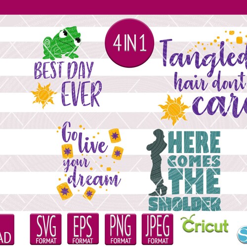 Tangled SVG Rapunzel SVG Svg Png Jpg Dxf Eps Cricut - Etsy