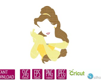 Princess Belle Frame - Etsy