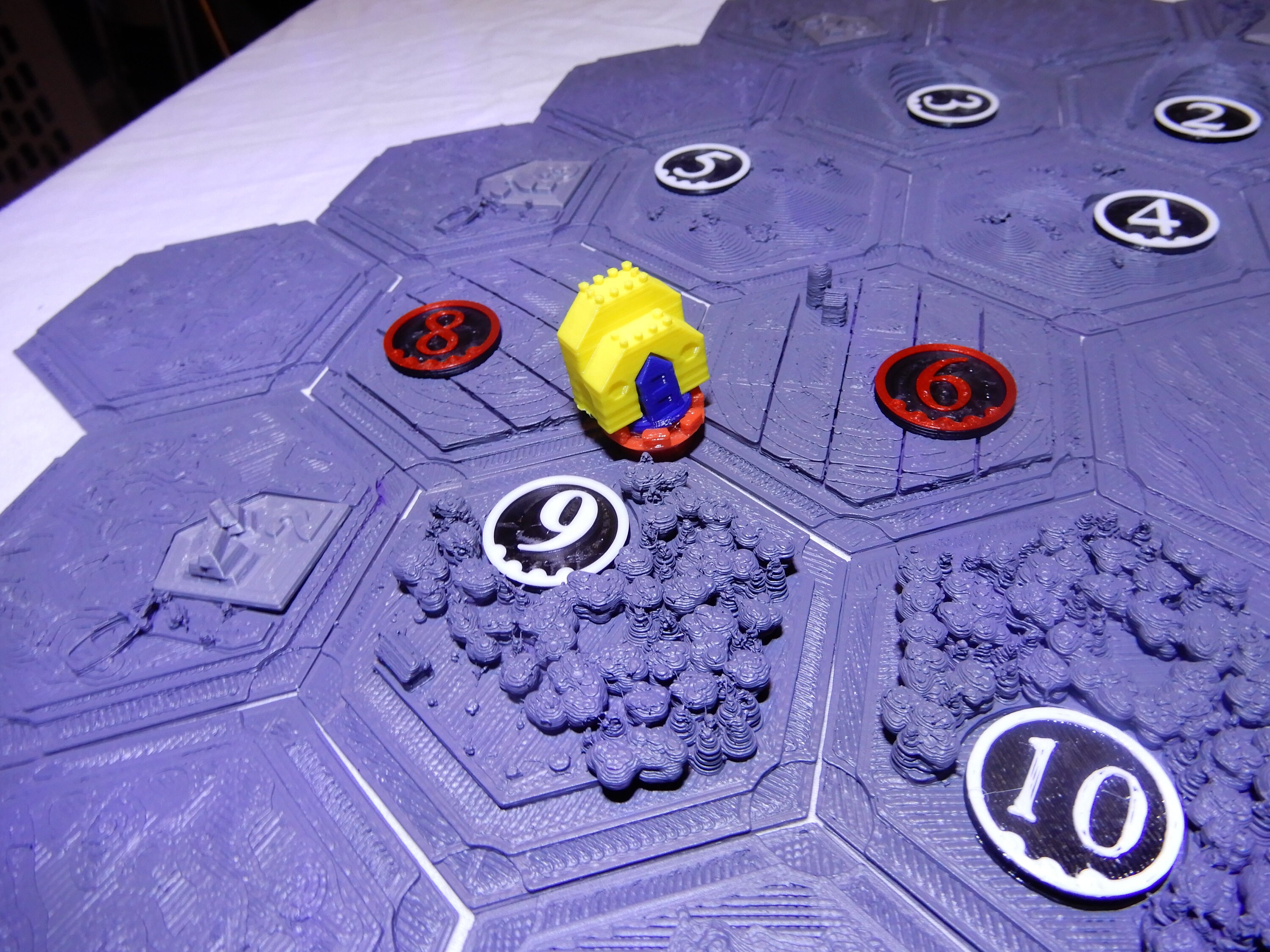 Paint Your Own 3d Printed Settlers of Catan Set - Etsy
