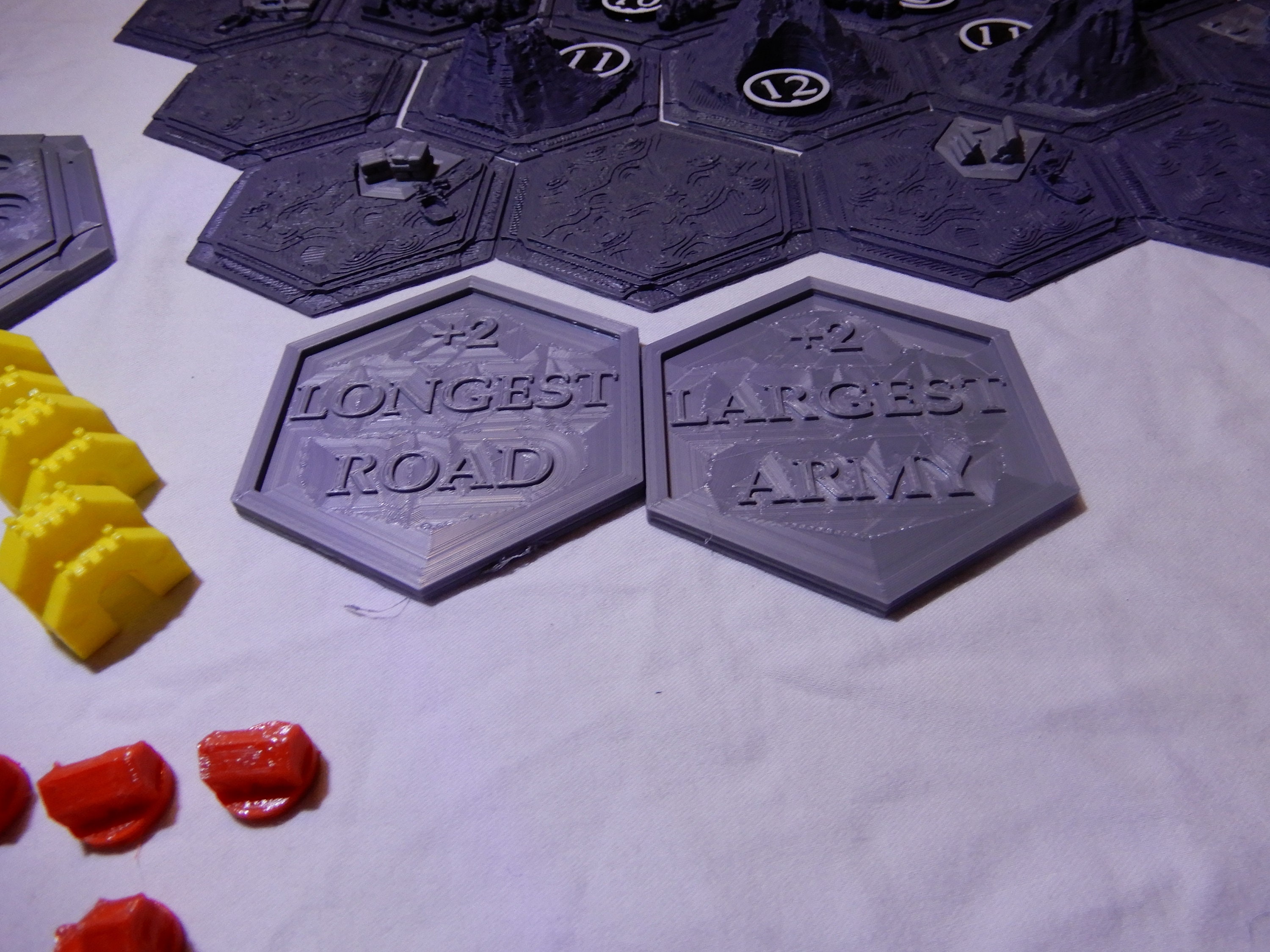 Paint Your Own 3d Printed Settlers of Catan Set - Etsy