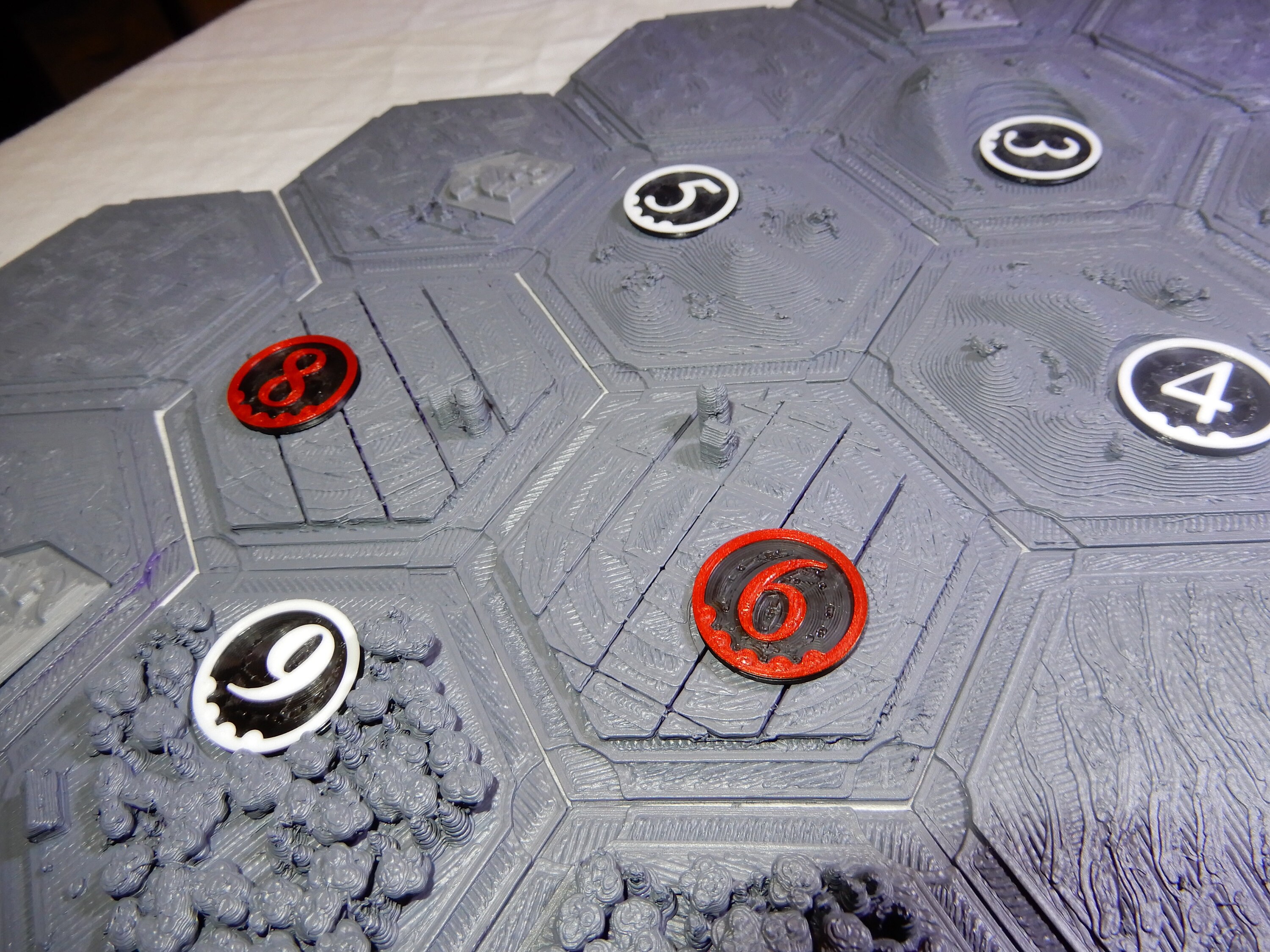Paint Your Own 3d Printed Settlers of Catan Set - Etsy