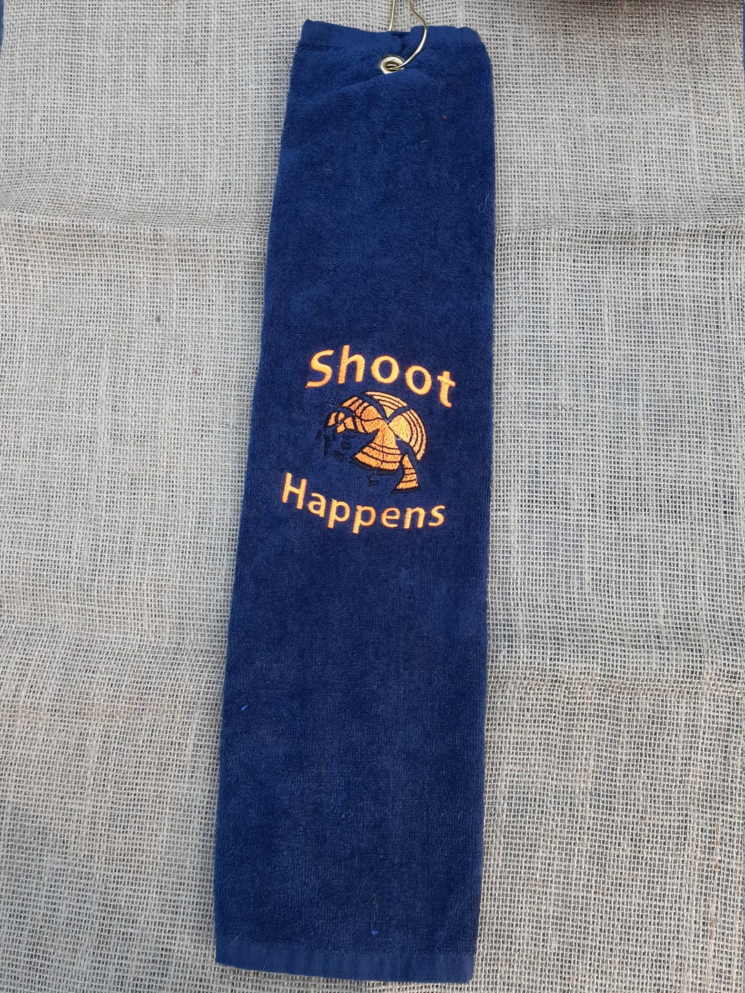 Shooting Towel: Shoot Happens - Etsy UK