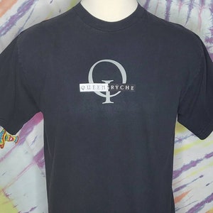 VINTAGE Queensryche XL Concert Tour T Shirt RARE 1990's - Etsy