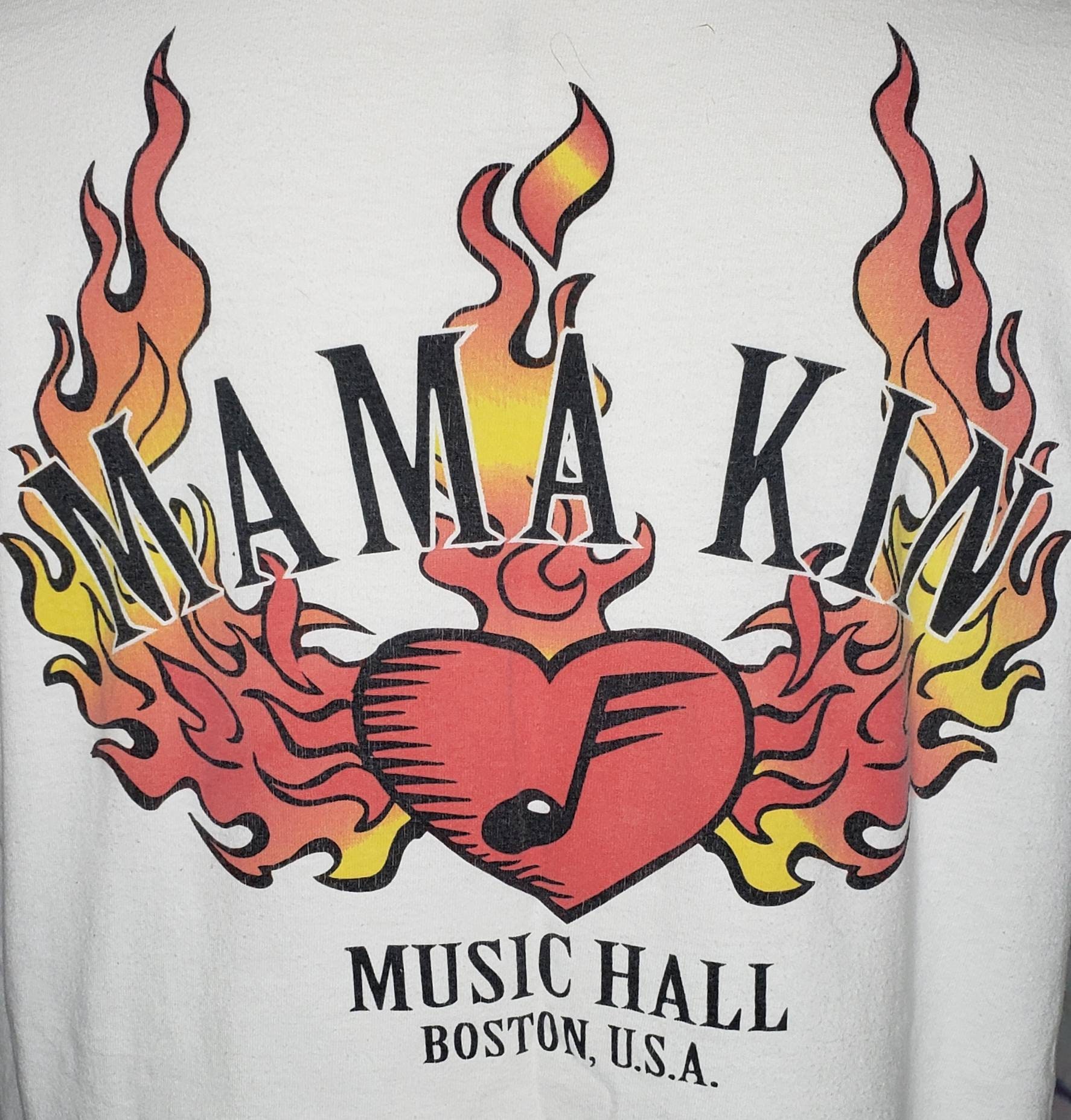 VINTAGE Aerosmith Mama Kin Music Hall Boston 2 Sided XL | Etsy