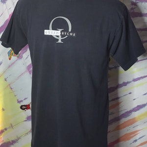 VINTAGE Queensryche XL Concert Tour T Shirt RARE 1990's - Etsy