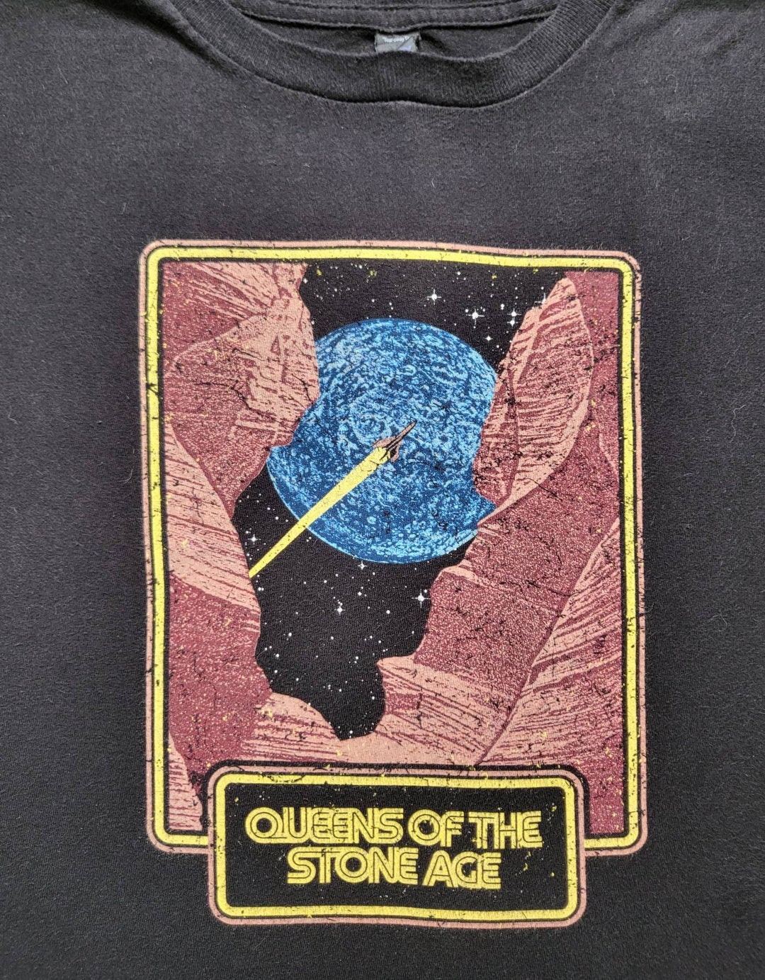 QOTSA Queens of the Stone Age XL Rocket Blast Concert Tour T - Etsy