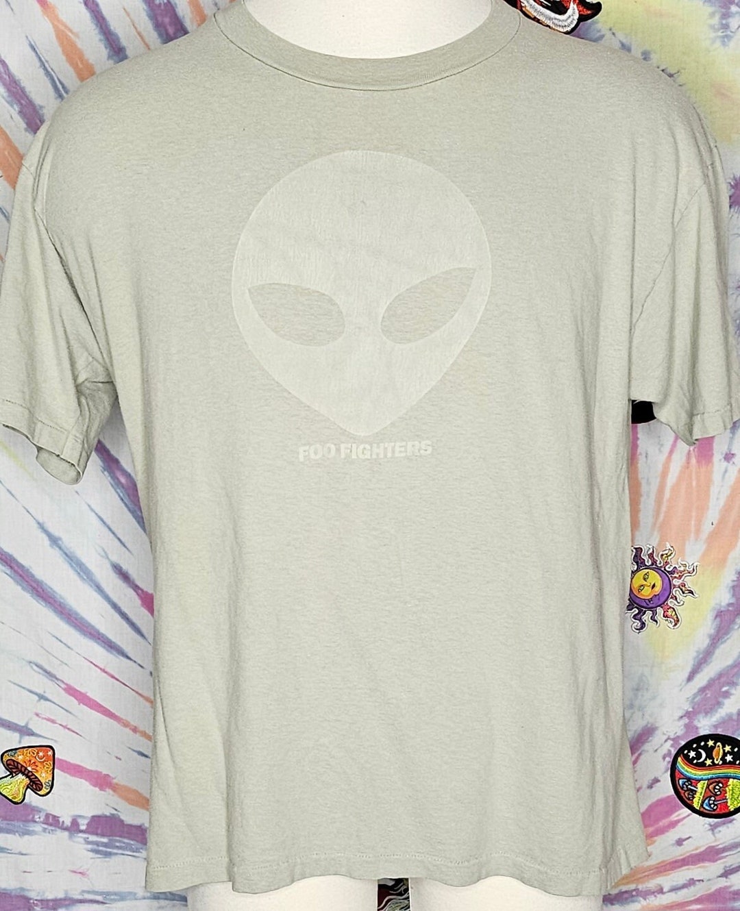 Vintage Foo Fighters Roswell Records XL Alien GLOW Concert - Etsy