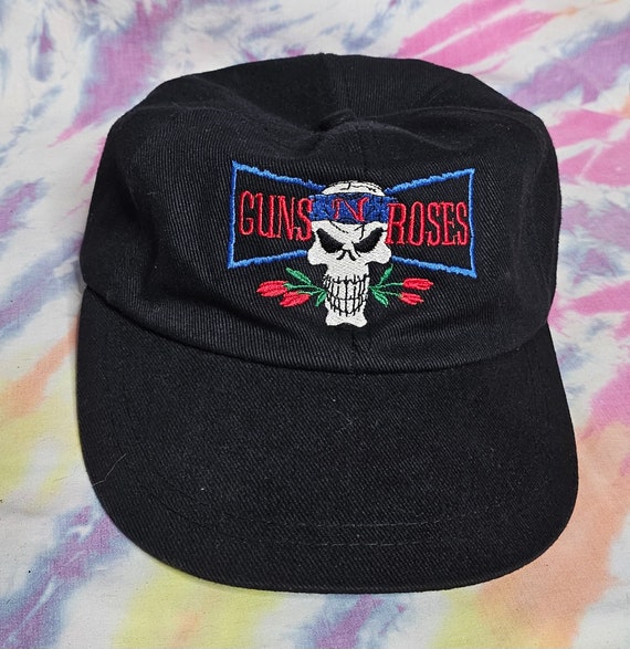 VINTAGE Guns n Roses BROCKUM Baseball Cap RARE 1991 - Gem