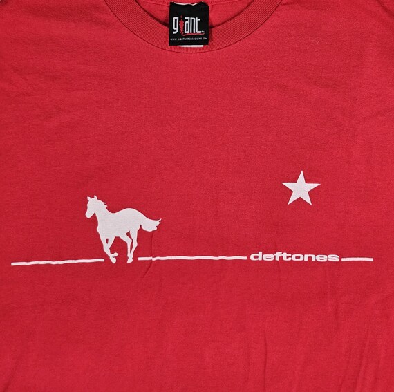 VINTAGE Deftones White Pony XL Concert Tour TShirt GI… - Gem