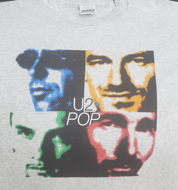 Vintage U2 POPMART Authentic Pop World Tour LARGE Con… - Gem